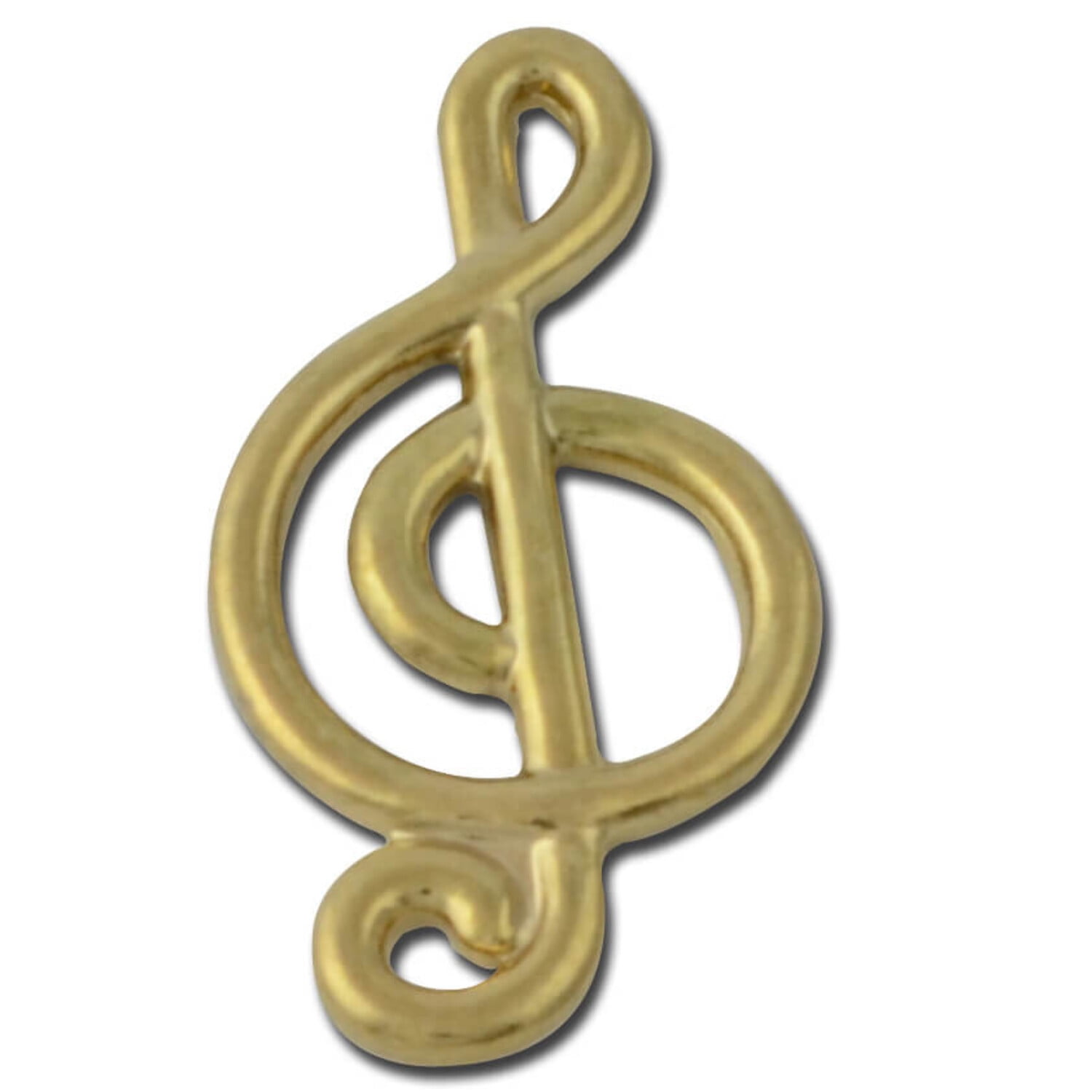 StockPins Gold Treble Clef Lapel Pin for Musicians Made in USA ...