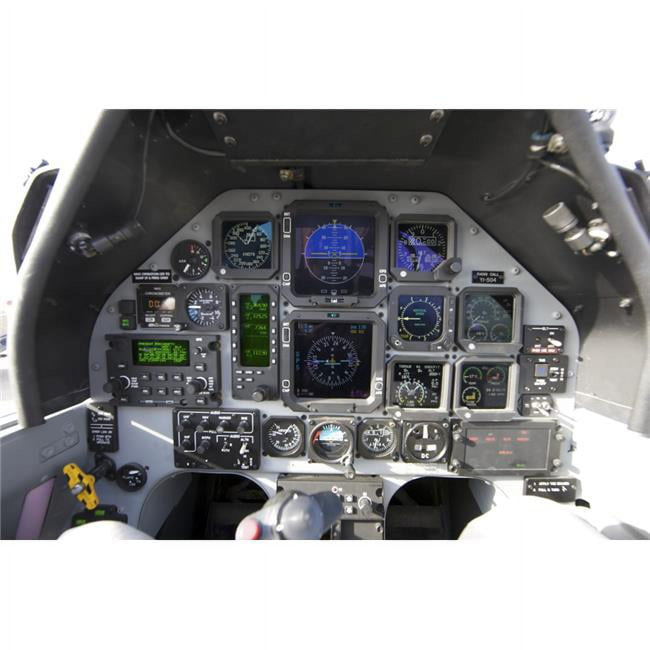 StockTrek Images The Interior Cockpit of An Iraqi Air Force T-6 Texan ...