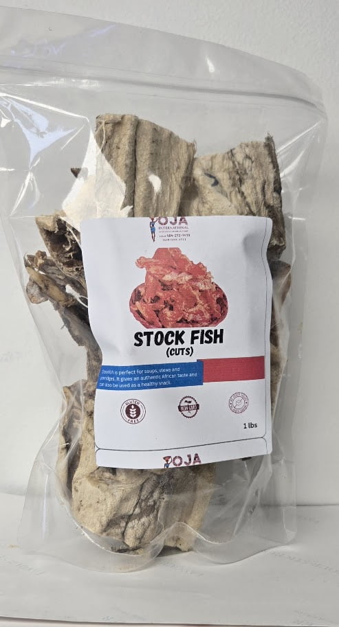 Stockfish is a dried unsalted fish, commonly used for soups. Its a ...