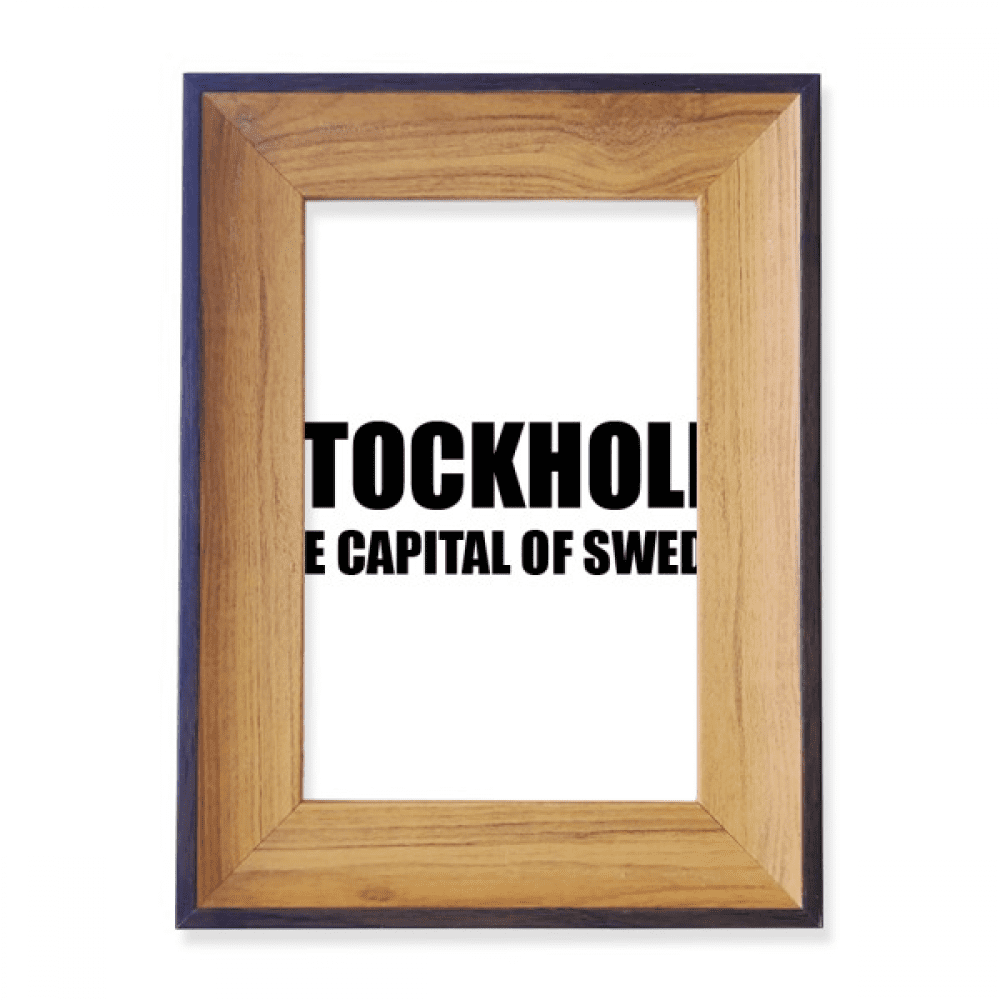 Stockholm The Capital Of Sweden Photo Frame Exhibition Display Art ...