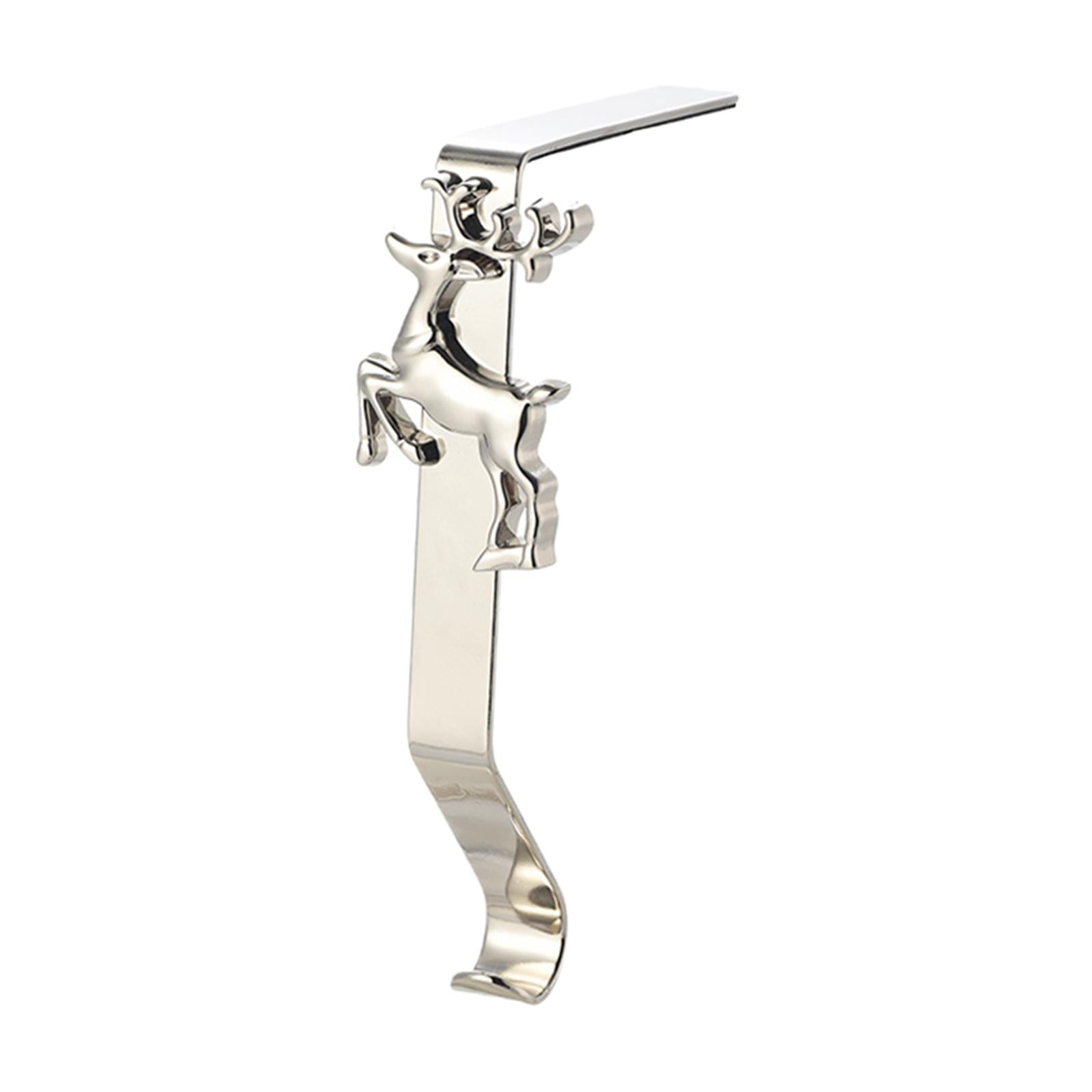 Stocking Fireplace Hooks for Mantle Hangers Durable Hanging Deer ...