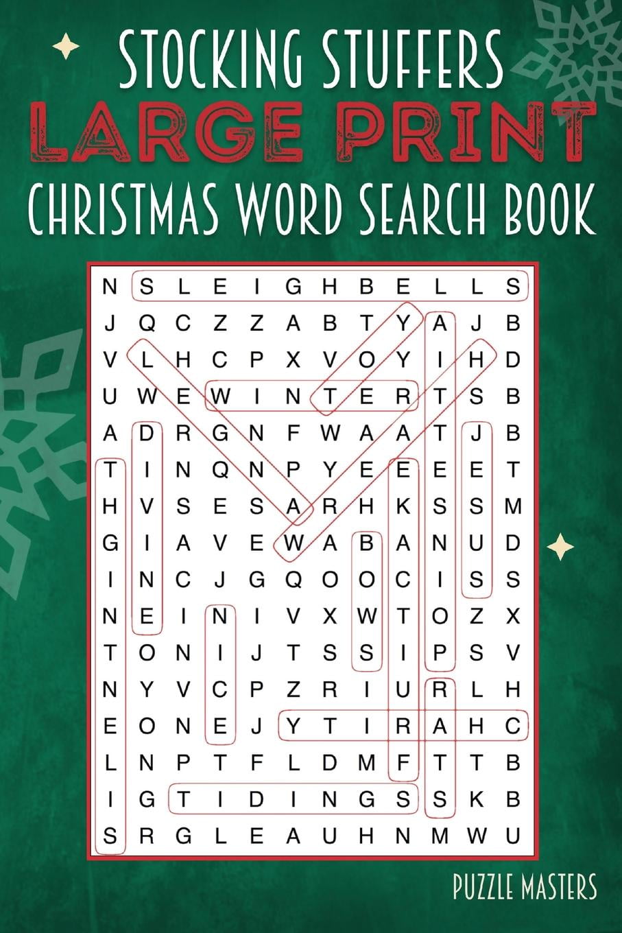 Stocking Stuffers Large Print Christmas Word Search Puzzle Book: A ...