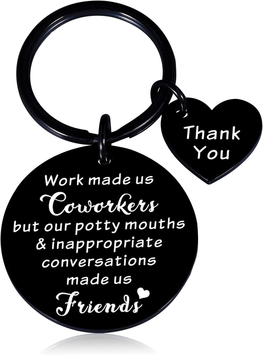 Stocking Stuffers for Women Men-The Office Keychains for Coworker White ...