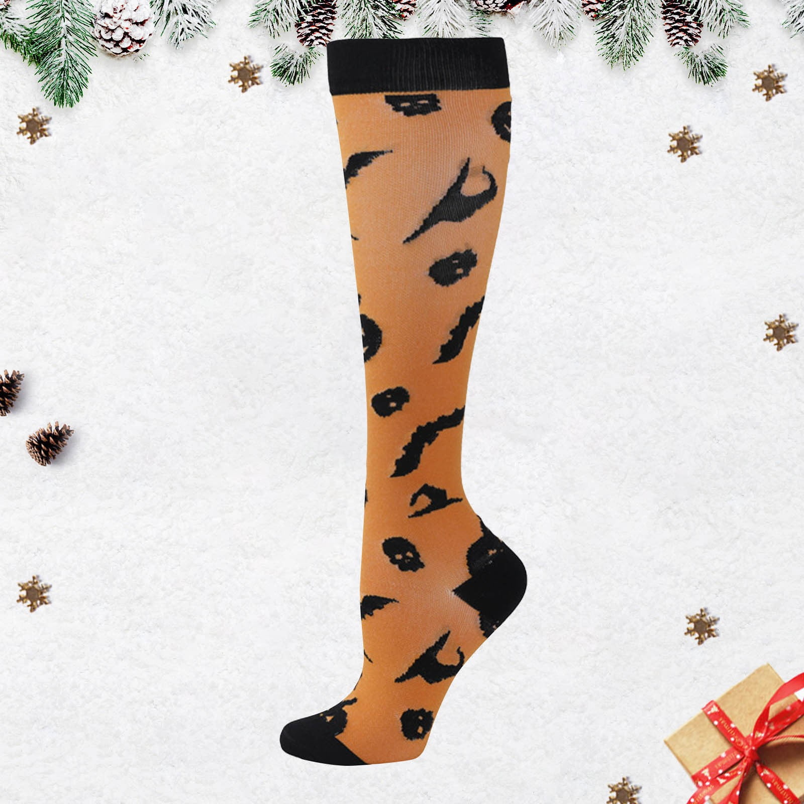 Stockings Performance Comfort Exercise Stress Socks with Elastic Knit ...