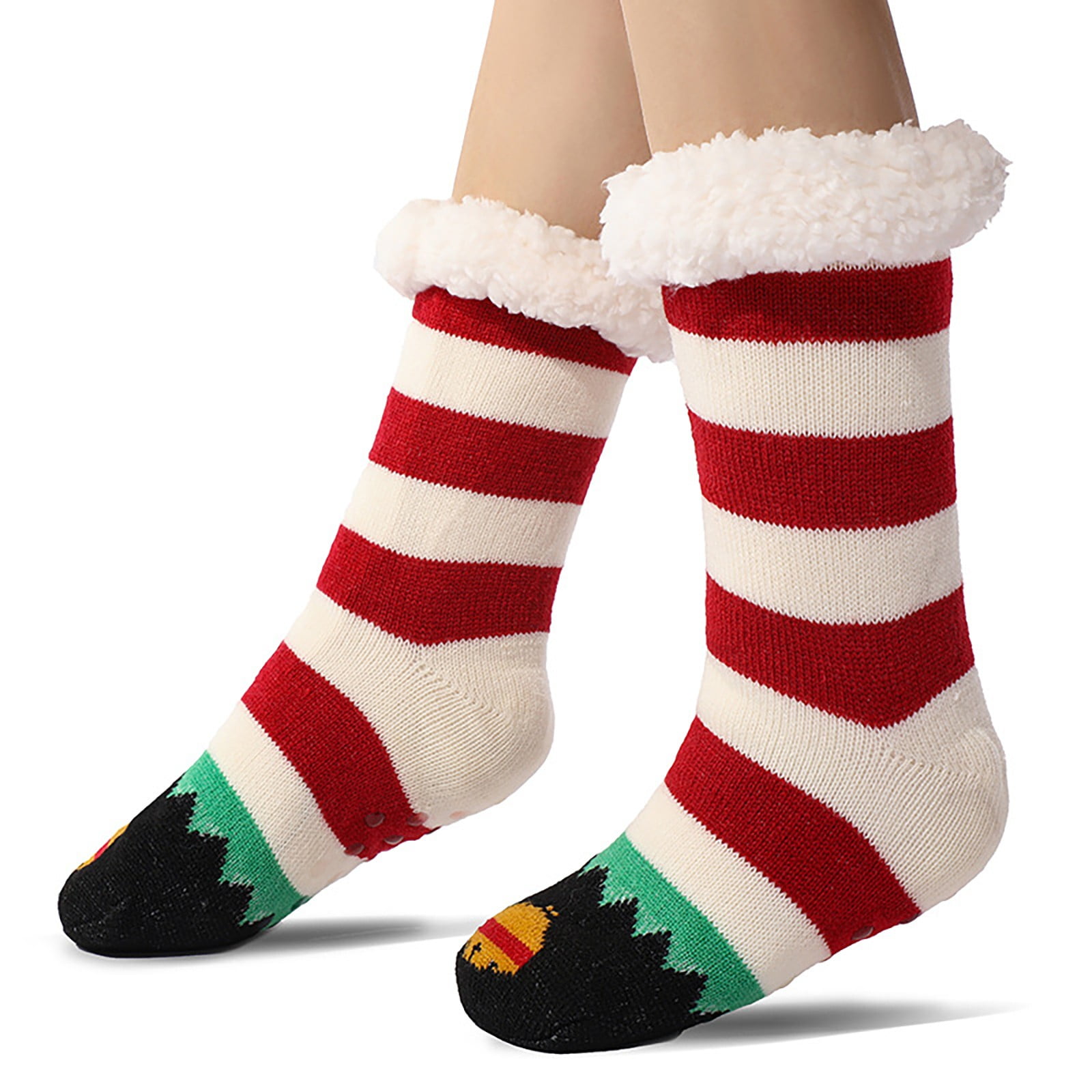 Stockings Slipper Socks For Women With Non Lined Comfort And Cozy ...