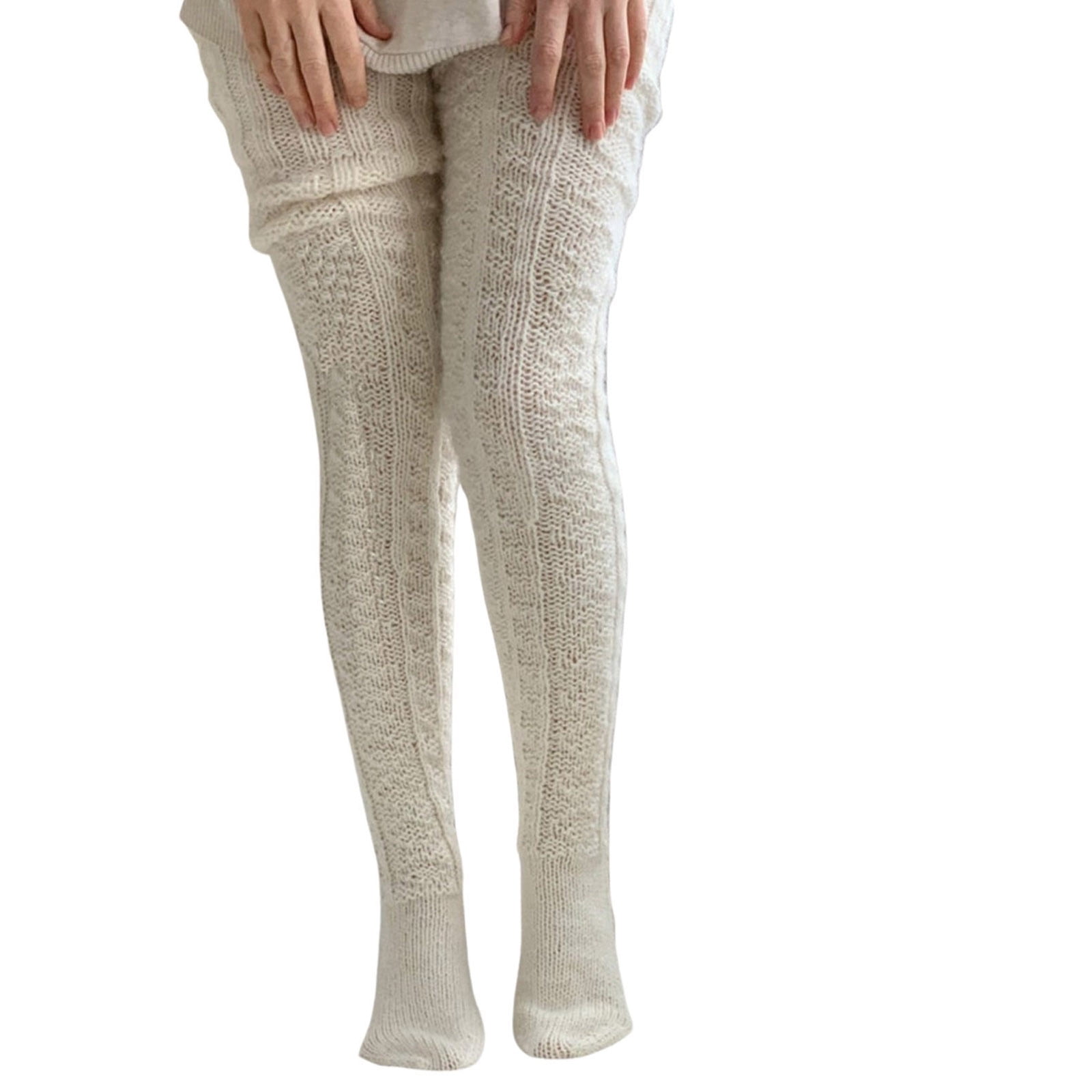 Stockings Stockings Cotton Ladies High Women Warm Socks The Girls Warm ...