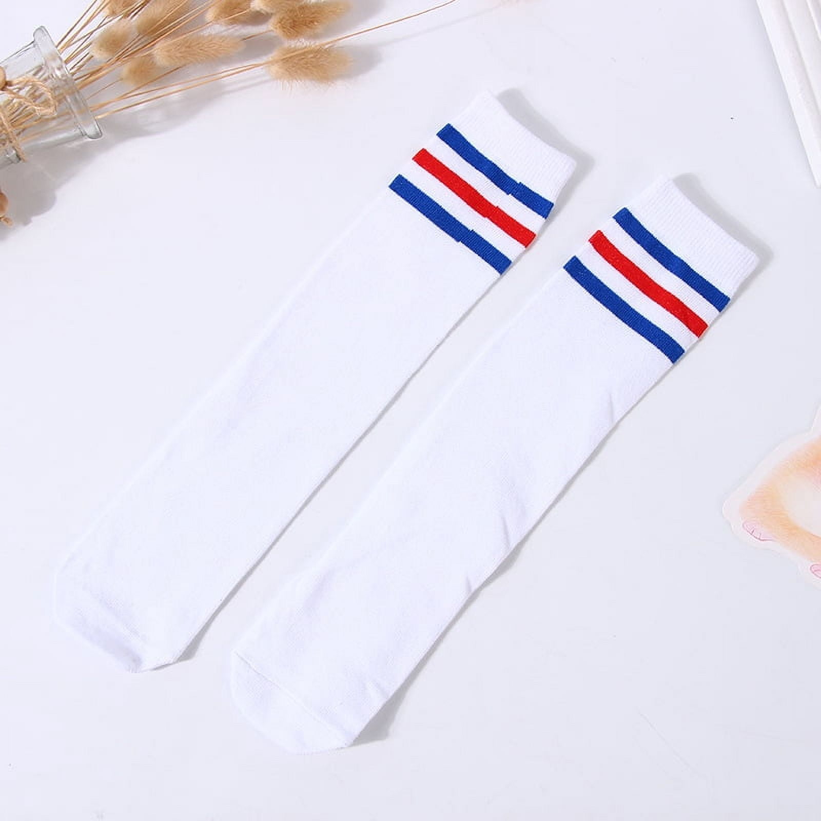 Stockings students wear three bars sports socks but knee 61 children ...