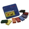 Stockmar Beeswax Block Crayons,8 Assorted Waldorf Colors in Tin ...