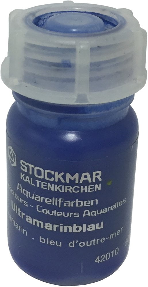 Stockmar Watercolor Paint 50 ml Ulramarine Blue - Walmart.com
