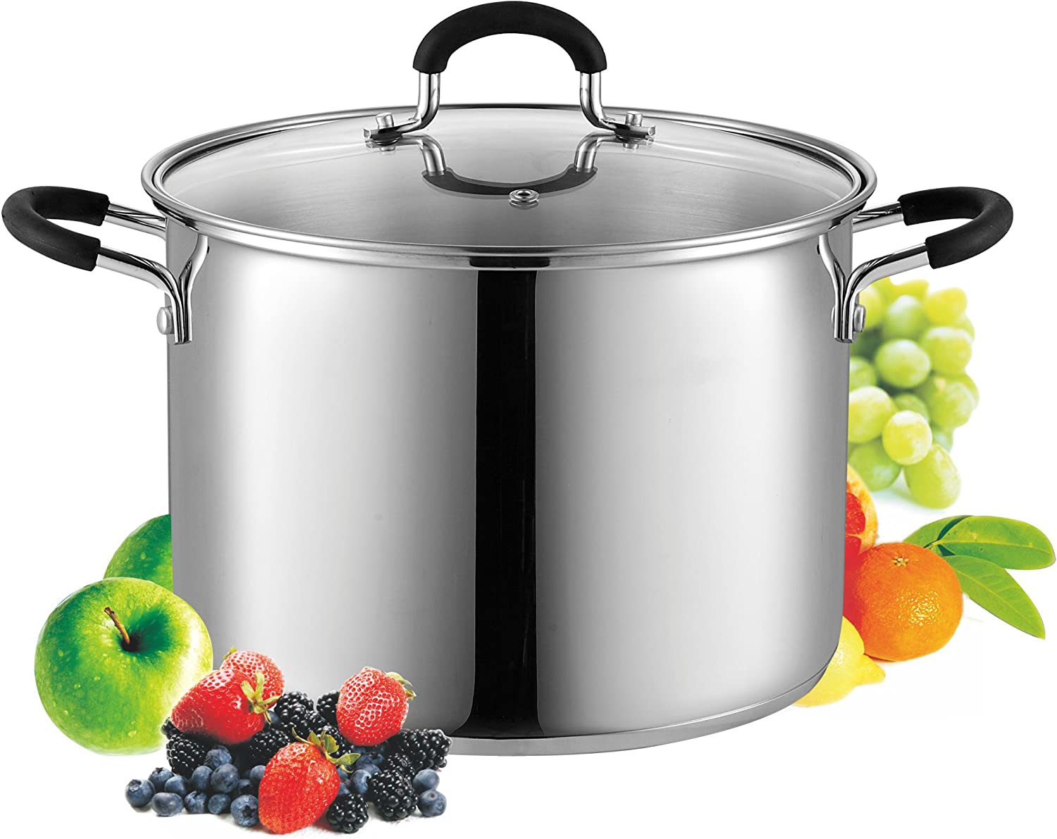 Stockpot Sauce Pot Induction Pot With Lid Professional Stainless Steel ...