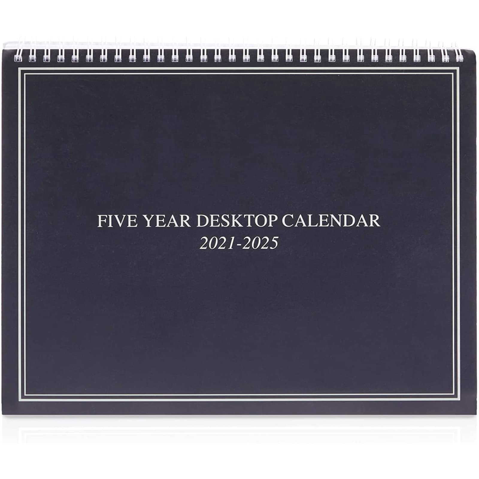 Stockroom Plus Large 5 Year Monthly Desk Calendar 2021-2025 for ...