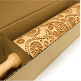 Stodola Engraved Large Rolling Pin with Bandana Paisley Print - Walmart.com