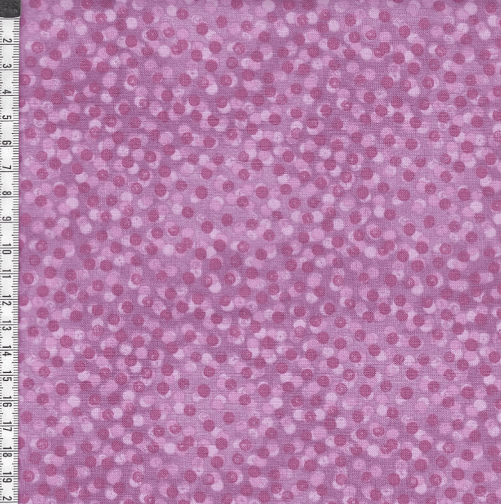 Stof European Solaire Dots Pink Cotton Fabric By The Yard - Walmart.com