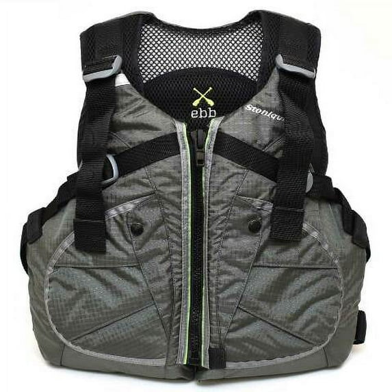 Stohlquist Boat Life Jacket QF1291001M | Gray Adult Small / Medium ...