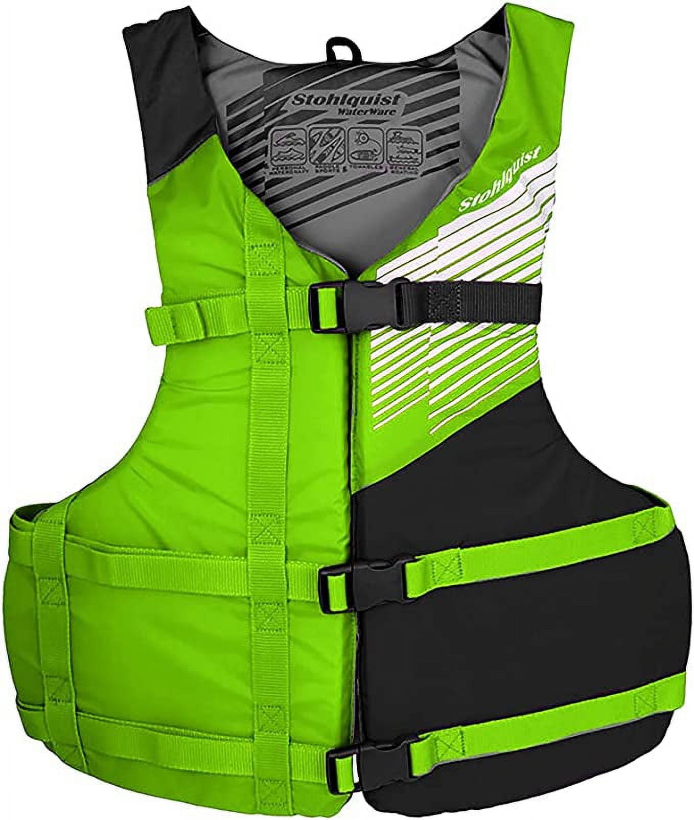 Stohlquist Fit PFD Adult Life Jacket - Easily Adjustable for Full ...