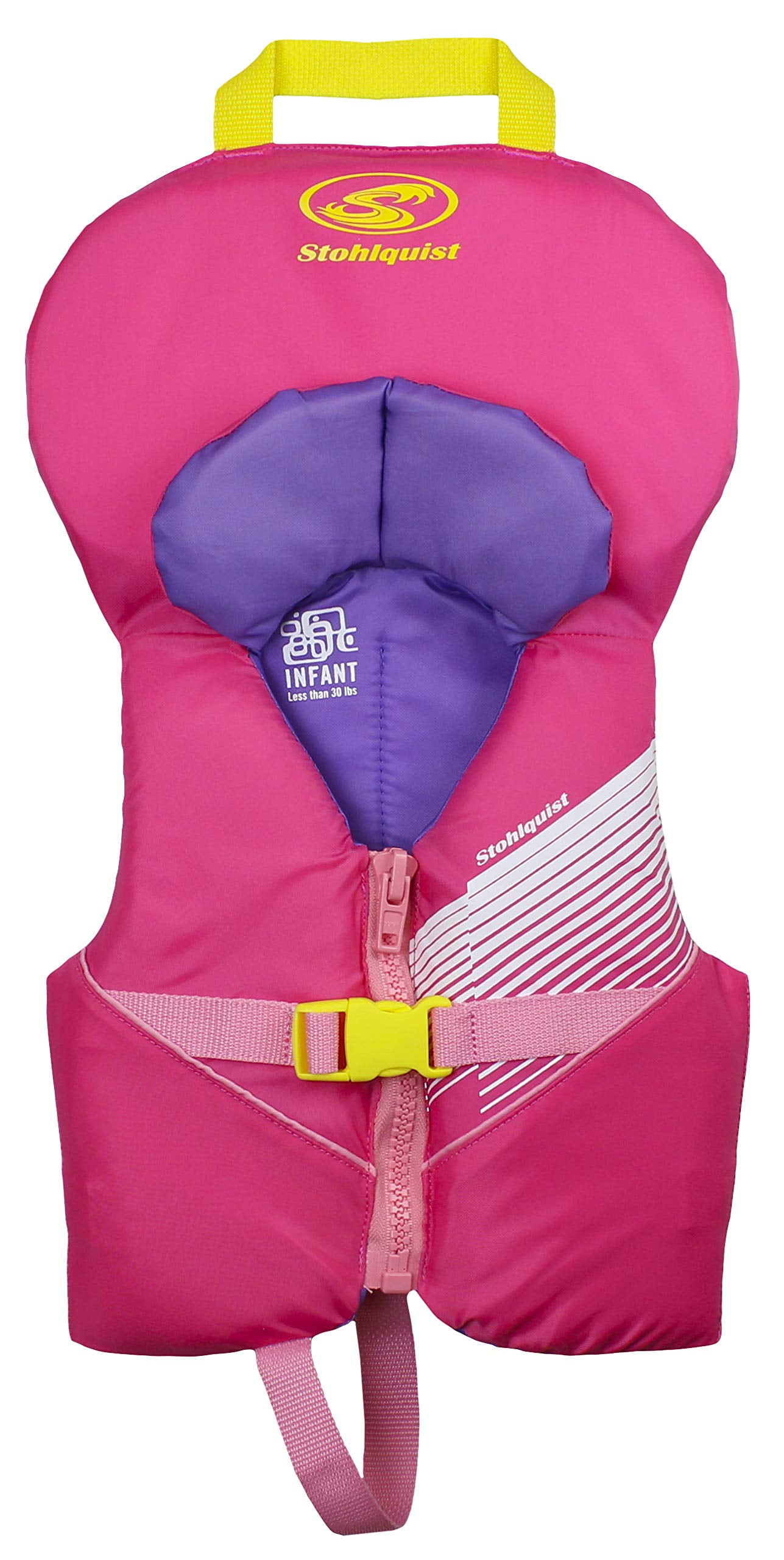 Stohlquist Infant and Child Life Jacket (Pink/Purple, Infant 8-30lb ...