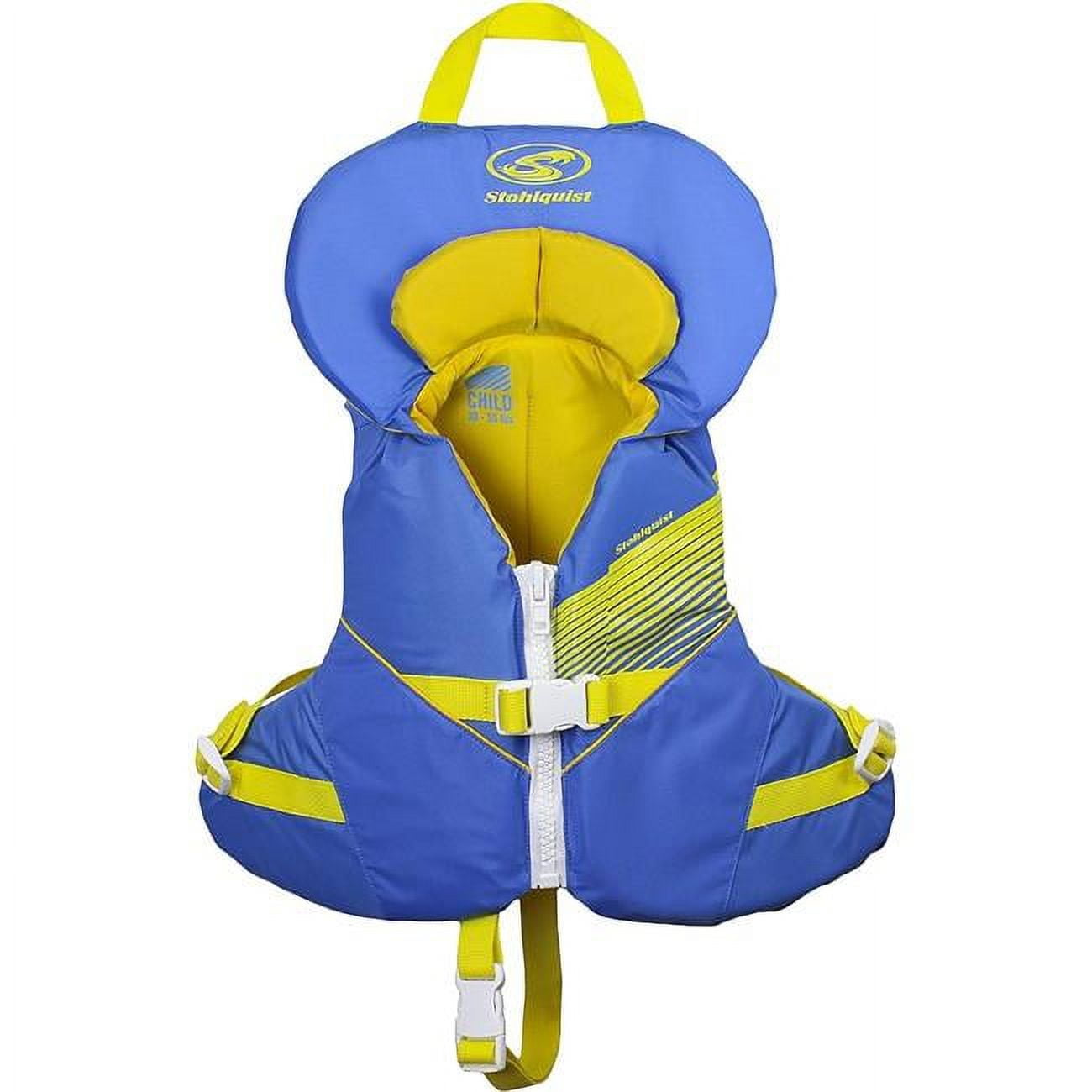 Stohlquist Child PFD Life Jacket, Water Safety, Boating, Kids, Blue ...