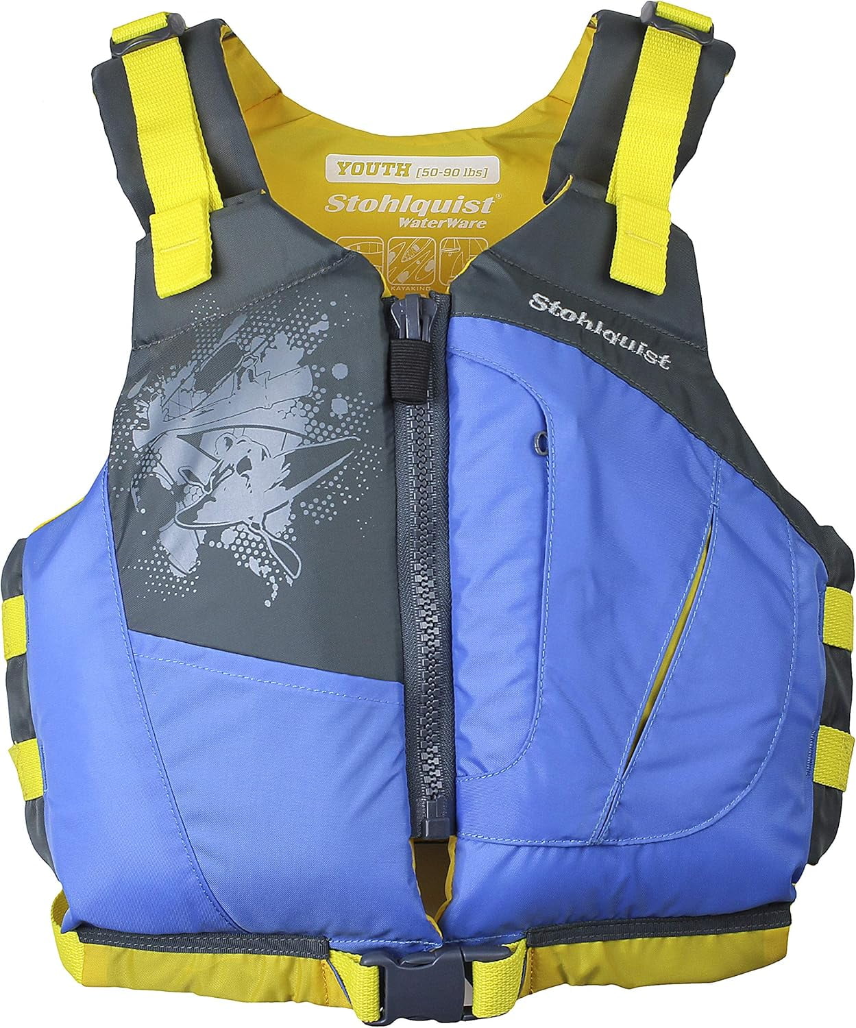 Stohlquist Youth Escape PFD Life Jackets, Retro Blue - Walmart.com