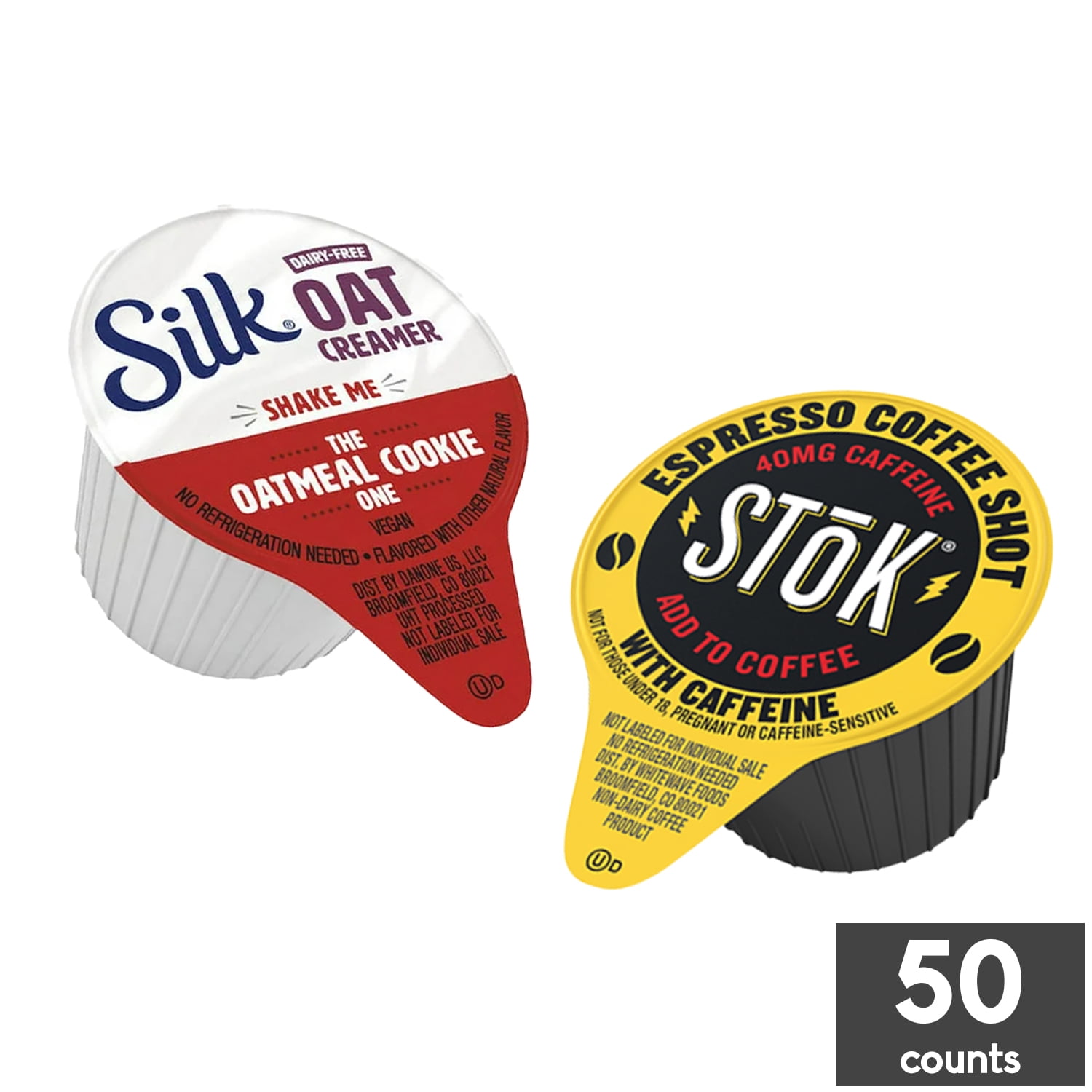 Stok Cold Brew Espresso Coffee Shot Single Serve Cups, Unsweetened, 0. ...