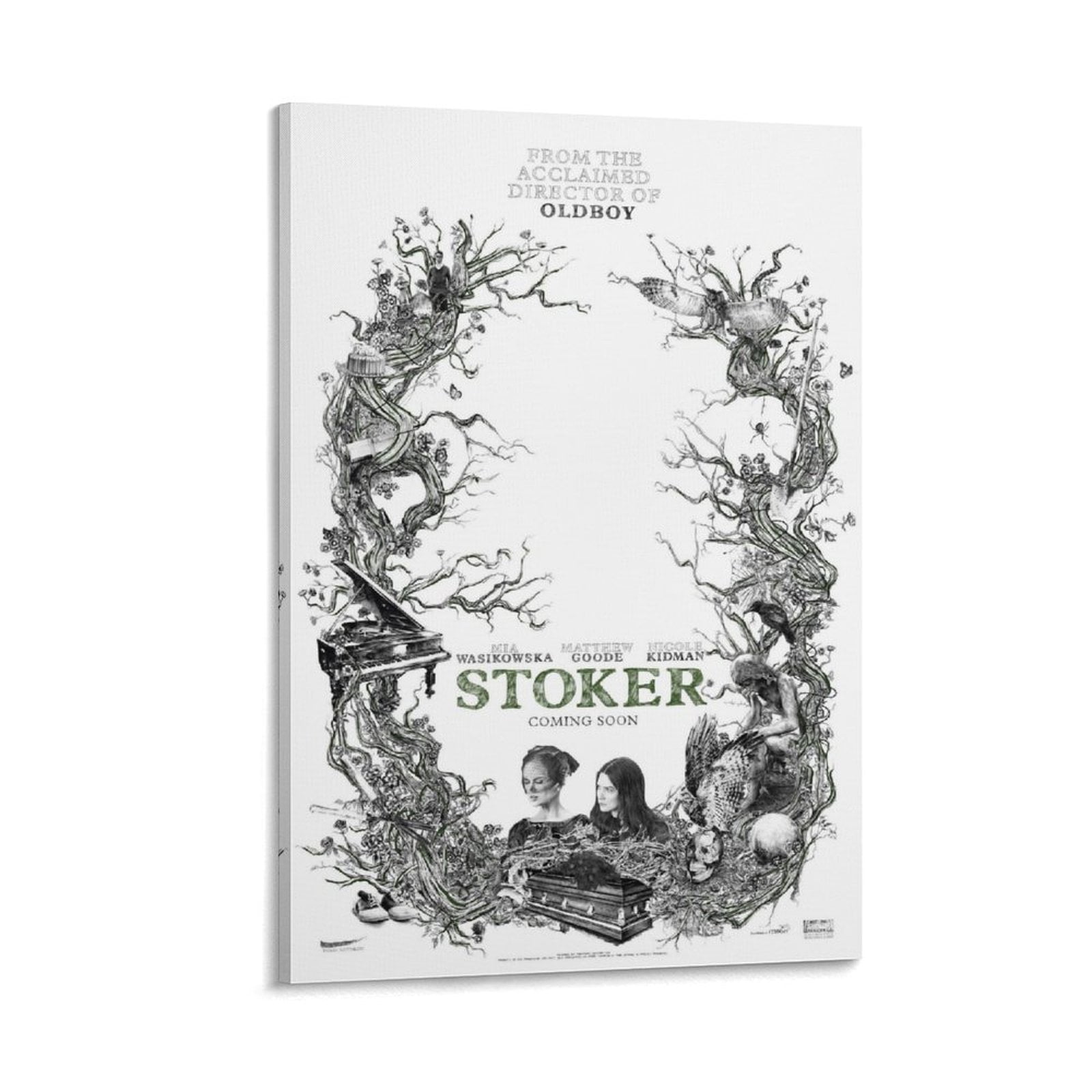 Stoker Classic Movie Poster Print Photo Art Painting Canvas Poster Home ...