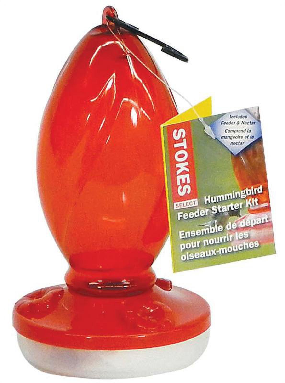 Stokes Select 38260 Hummingbird Feeder Starter Kit, 13 oz Capacity ...