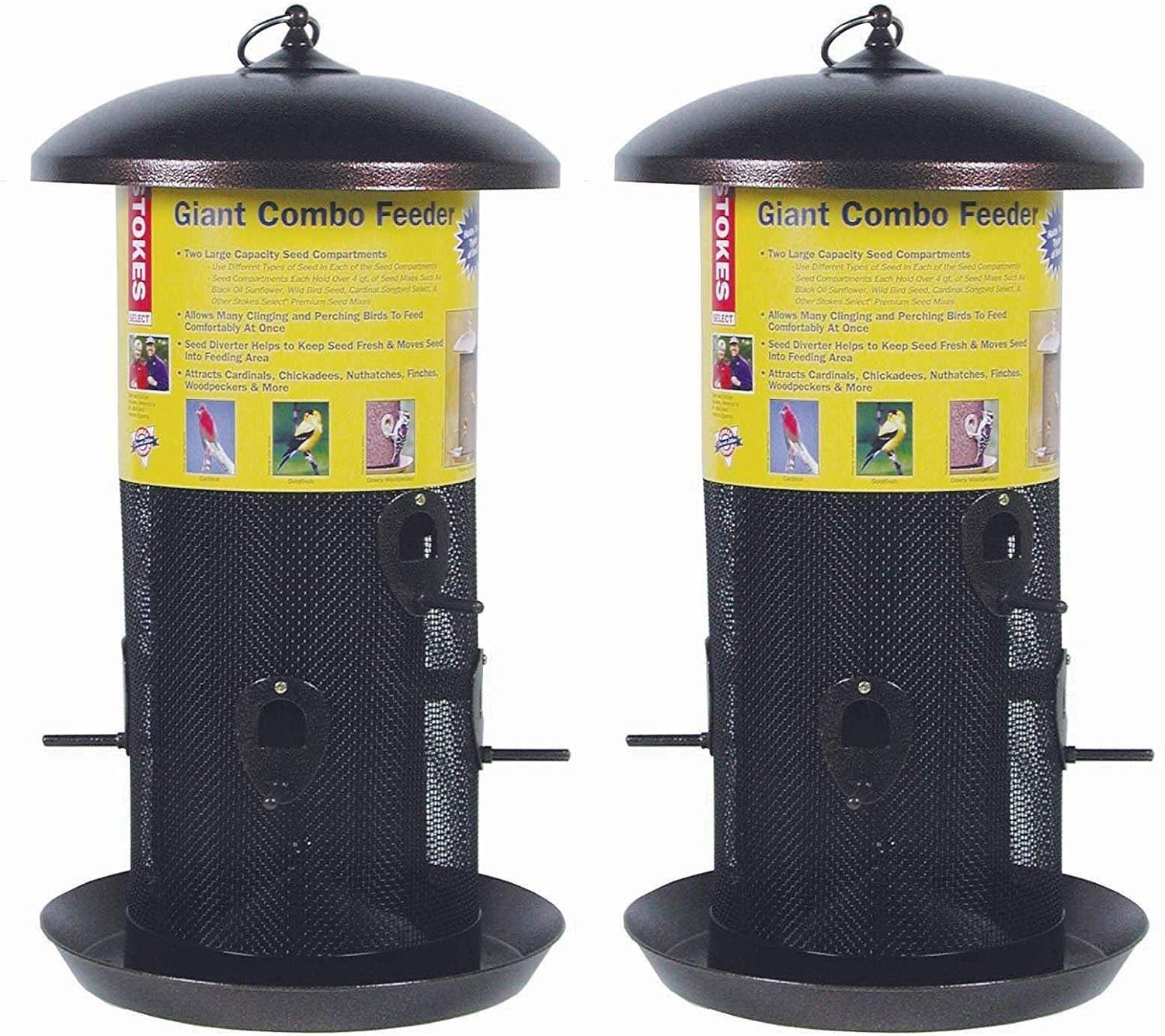 Stokes Select Giant Combo Bird Feeder Pack of 2 Pack of 2 - Walmart ...