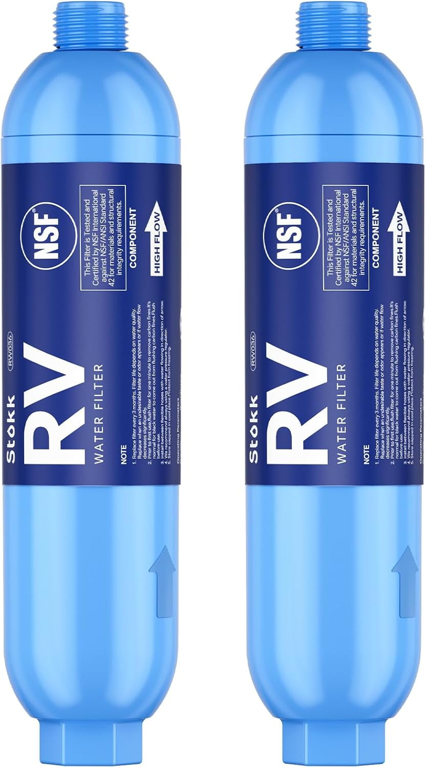 Stokk RV Water Filter, NSF Certified, RV Inline Camper Water Filter for ...