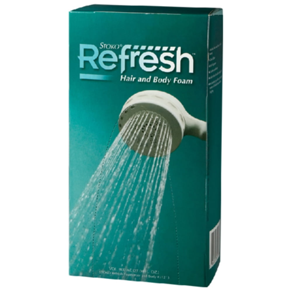 Stoko Refresh Hair & Body Foam Soap - 800 mL , 6/cs - Walmart.com