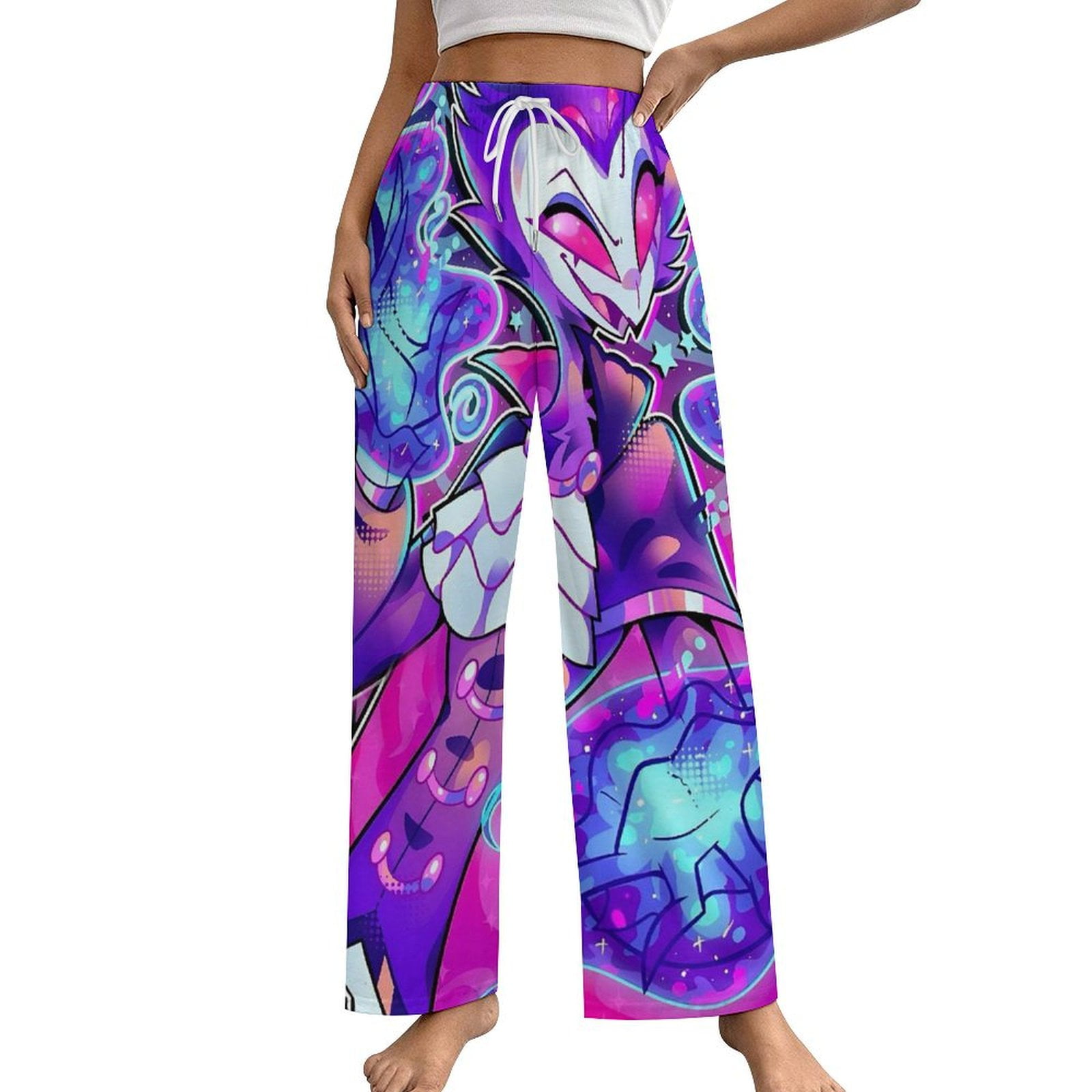 Stolas Helluva Boss Ladies Pajama Long Pants Women's Home Sleeping ...