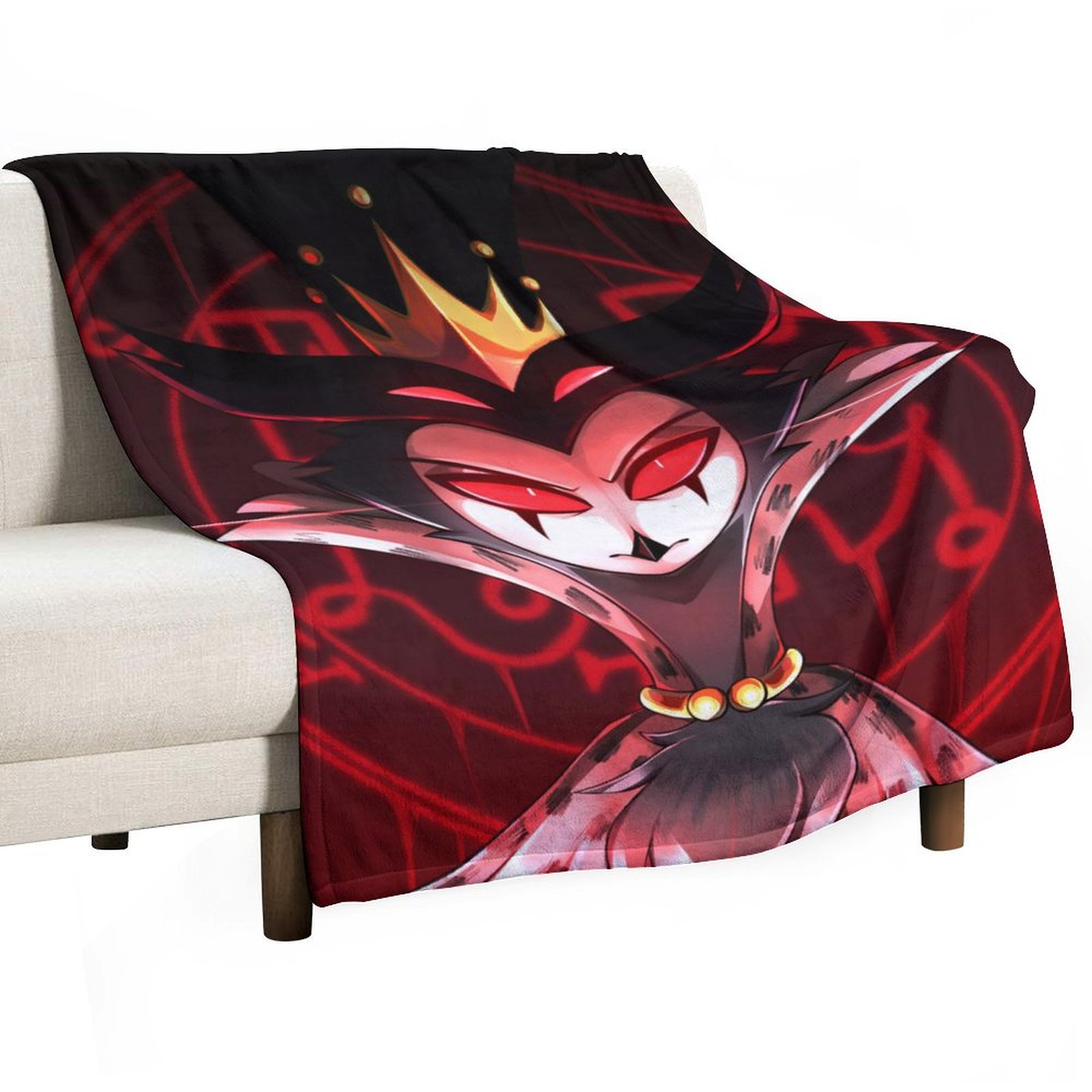 Stolas Helluva Boss Fuzzy Ultra-Soft Micro Fleece Blanket All Season ...