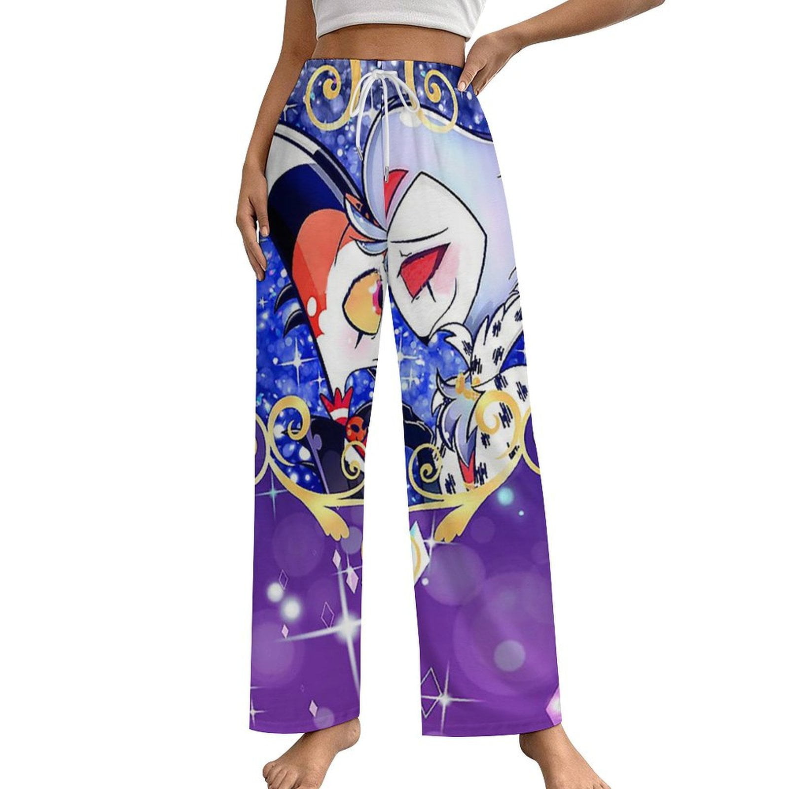 Stolas Helluva Boss Ladies Pajama Pants Women's Home Sleeping Pants ...