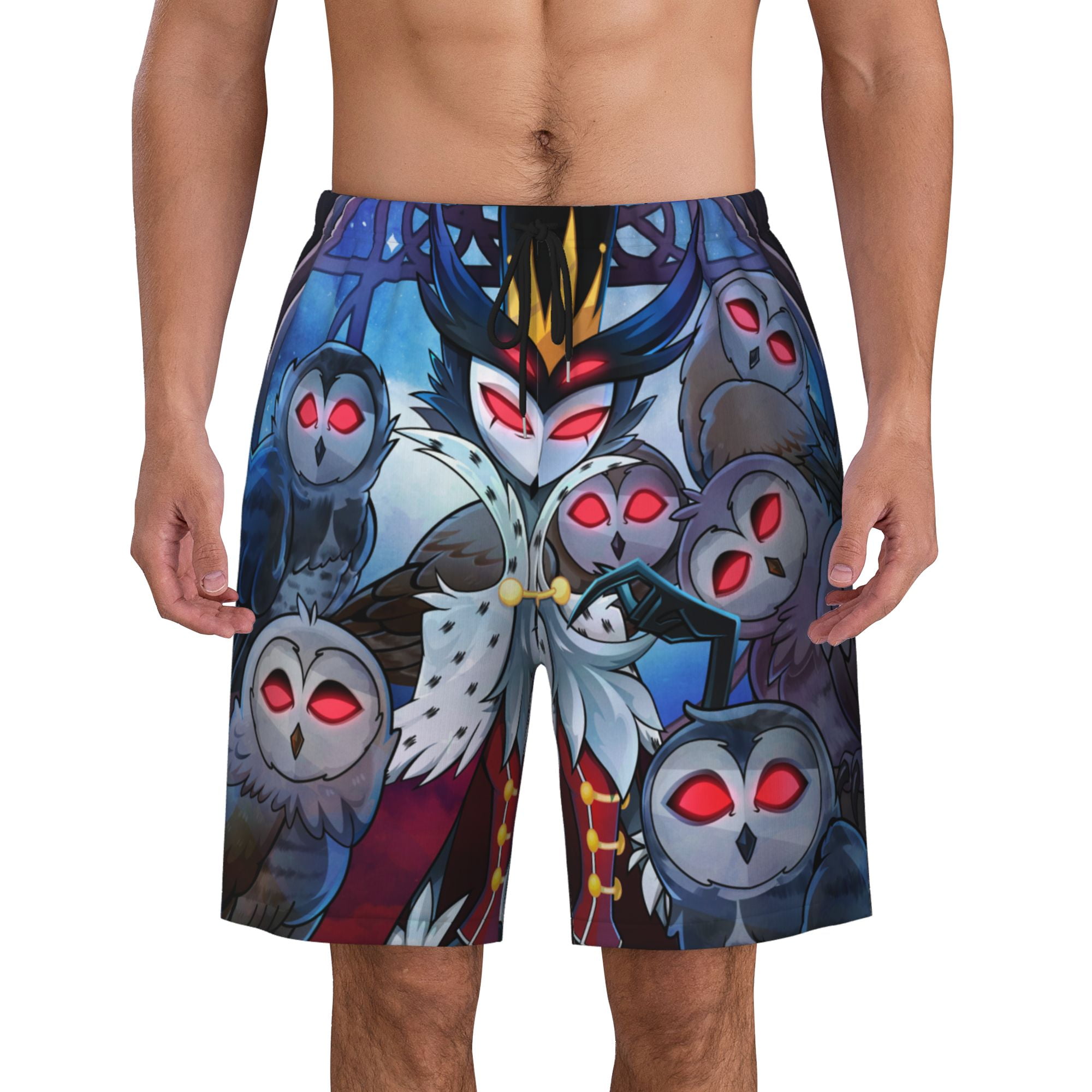 Stolas Helluva Boss Men's Beach Pants Quick Dry Beach Shorts Swim ...