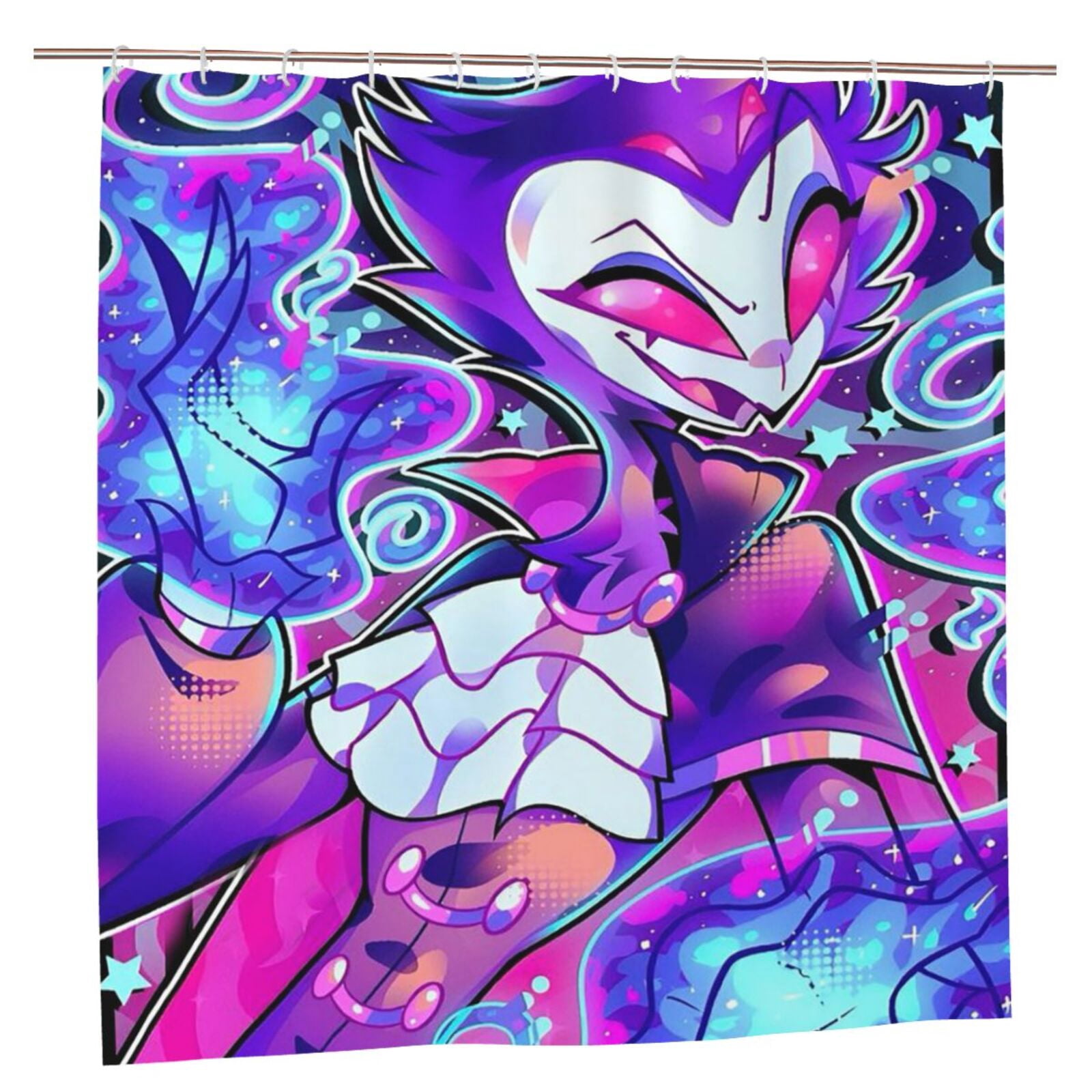 Stolas Helluva Boss Shower Curtain 72 X 72 In For Bathroom Decor Fabric ...