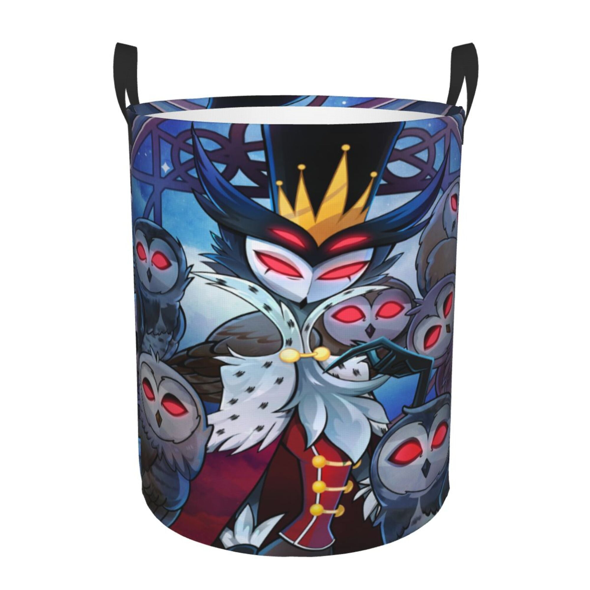 Stolas Helluva Boss Storage Basket Laundry Hamper Collapsible Round ...