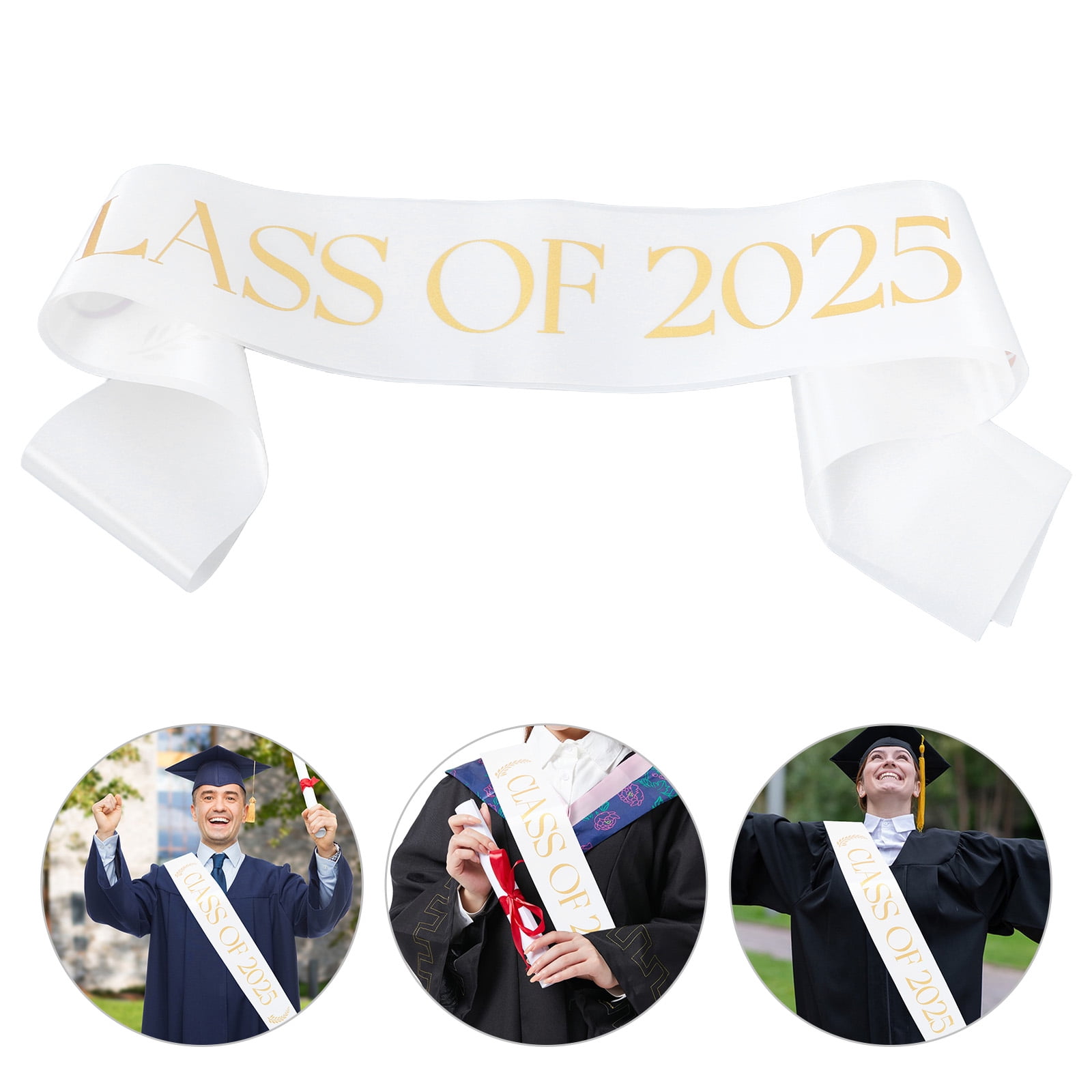 Stole Sash Graduation Sash Class OF 2025 Sash Decorative Sash ...