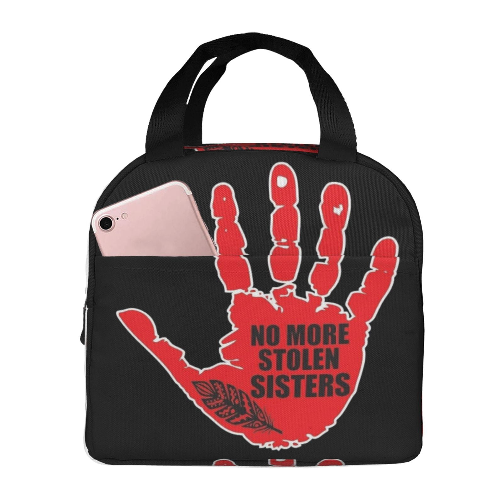 No More Stolen Sisters Lunch Bag Lunch Box For Women Men Reusable Insulated Lunch Tote Bag Sack ...