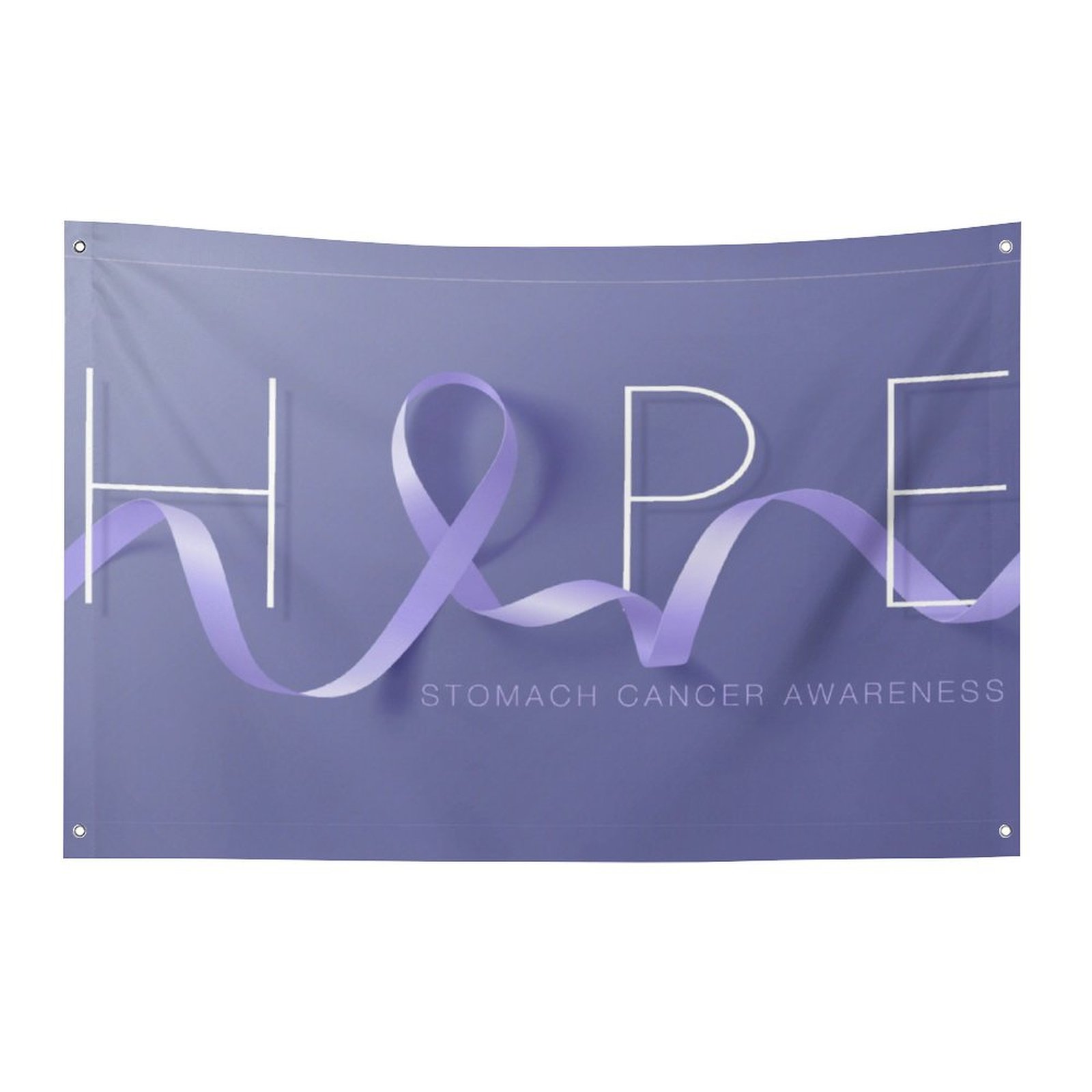 Stomach Cancer Awareness Periwinkle Ribbon (5) Banner Backdrop Large ...