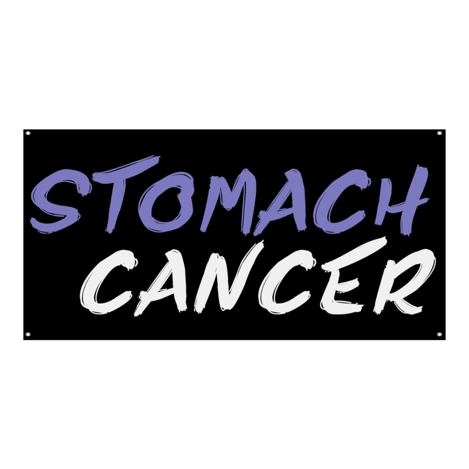 Stomach Cancer Awareness Periwinkle Ribbon Banners Flag Hanging ...