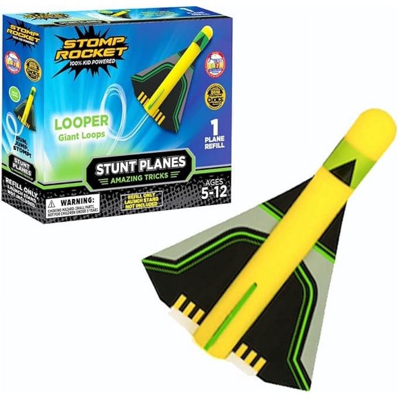 Foot Pump Rocket Launcher Toy