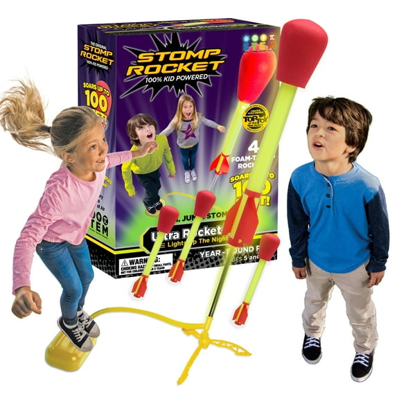 Foot Pump Rocket Launcher Toy
