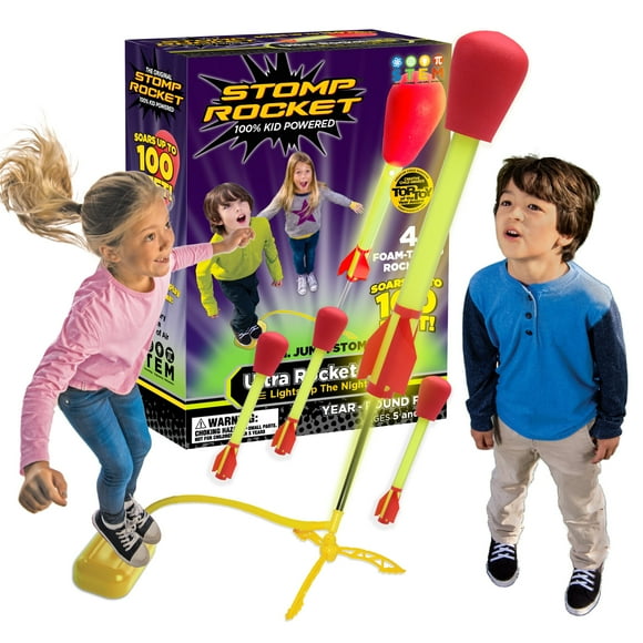 Foot Pump Rocket Launcher Toy