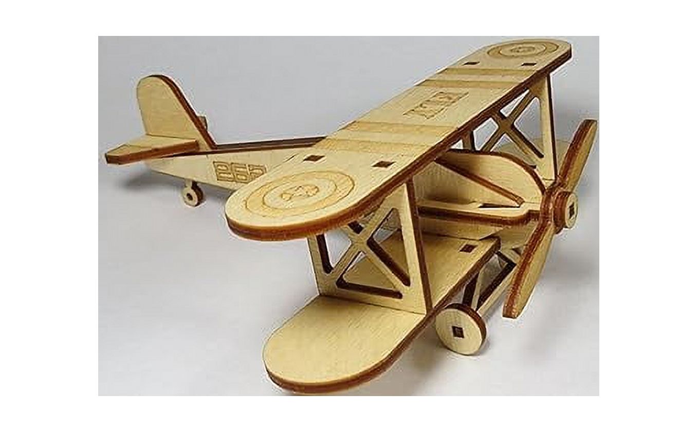 StonKraft Wooden 3D Glider Aeroplane Retro Plane Model - Home Decor ...