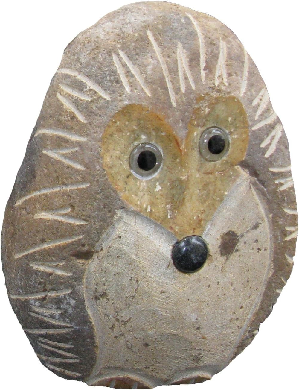 Stone Age Creations Natural Granite Boulder Standing Hedgehog, 6" H - Walmart.com