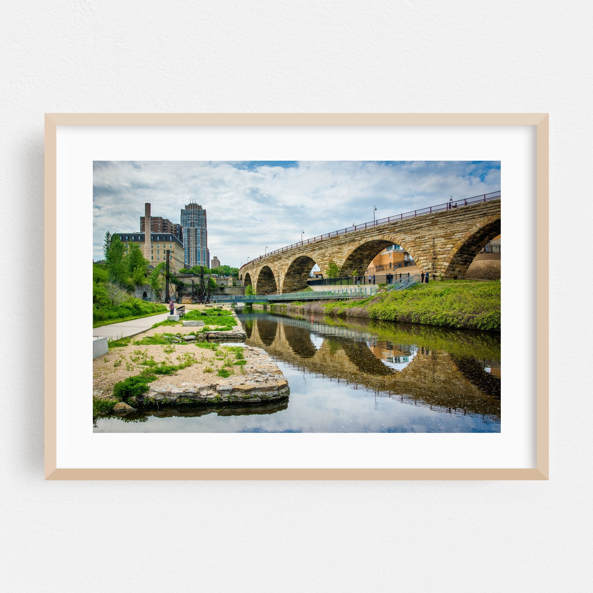 The Stone Arch Bridge - Minneapolis Minnesota Photography Bridge ...