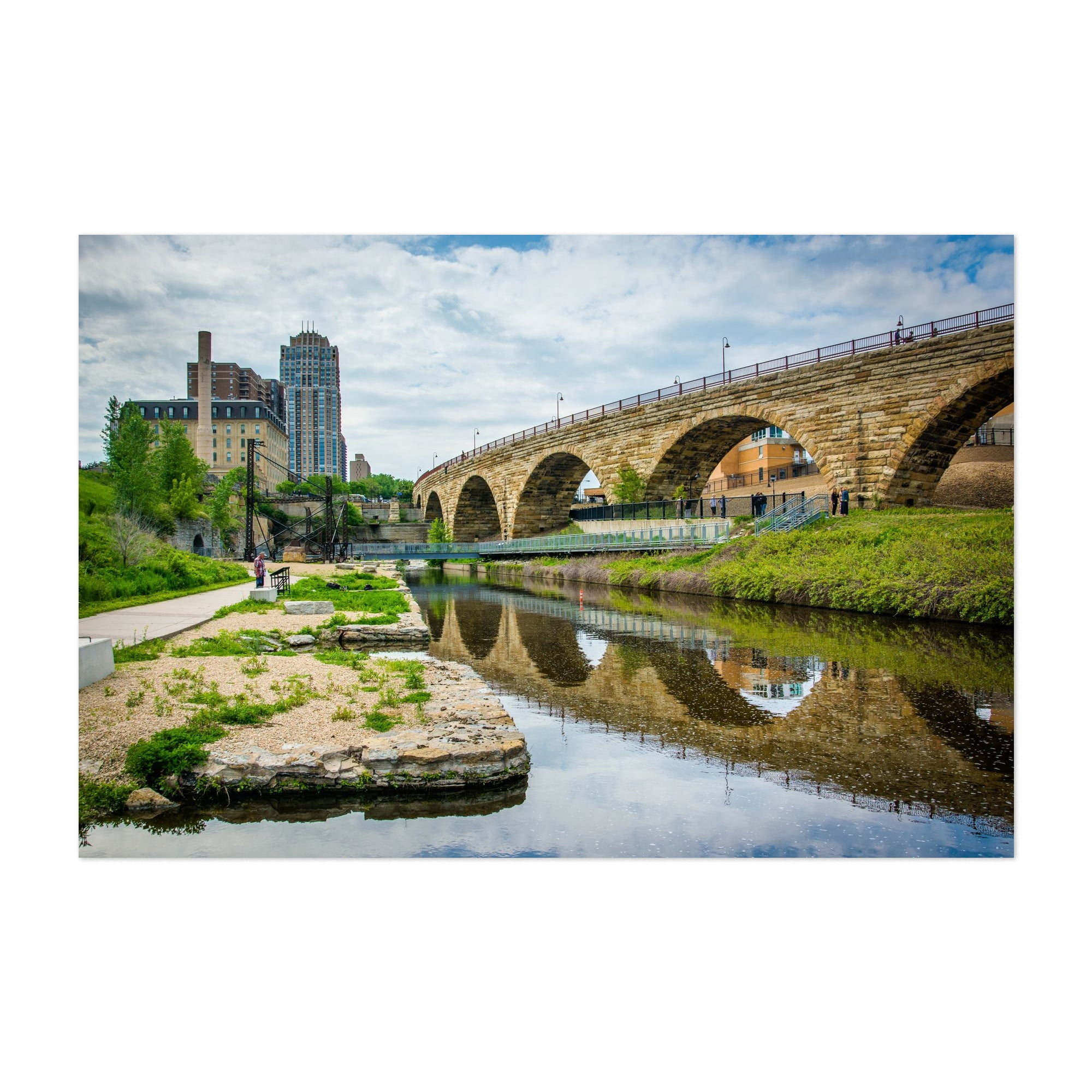 The Stone Arch Bridge - Minneapolis Minnesota Photography Bridge ...