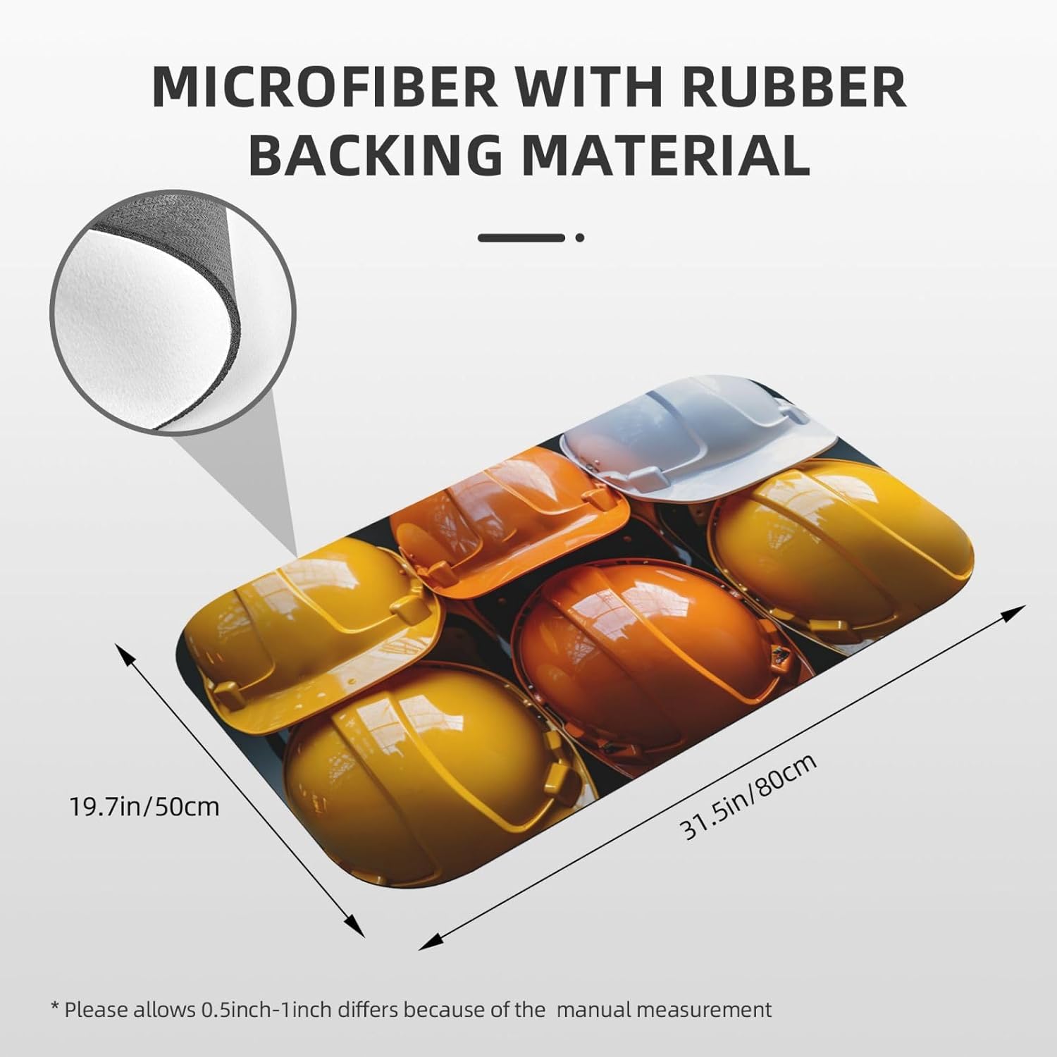 Stone Bath Mats Construction Helmets Diatomaceous Earth Bath Mat Super ...