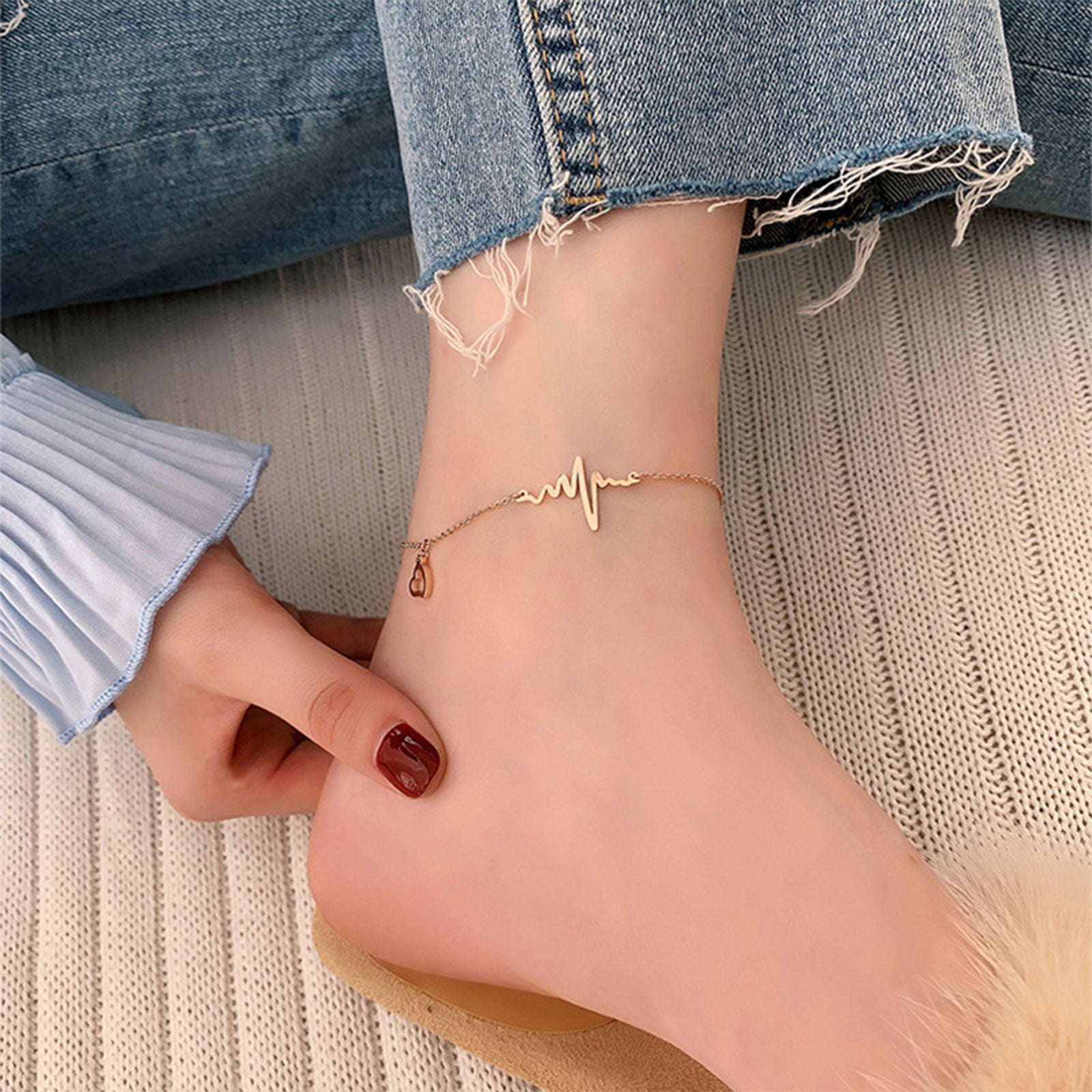 Stone Bracelet Men's Leather Bracelet Anklets Knot Bracelet Rosary ...