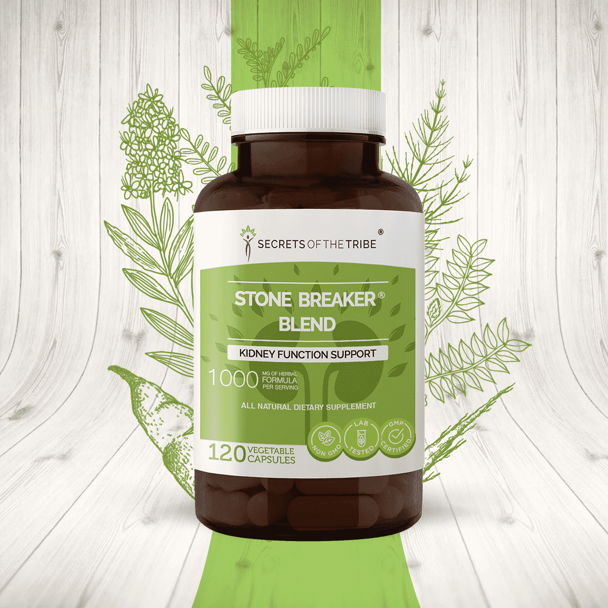 Secrets of the Tribe Stone Breaker Blend Capsules Dietary Supplement ...