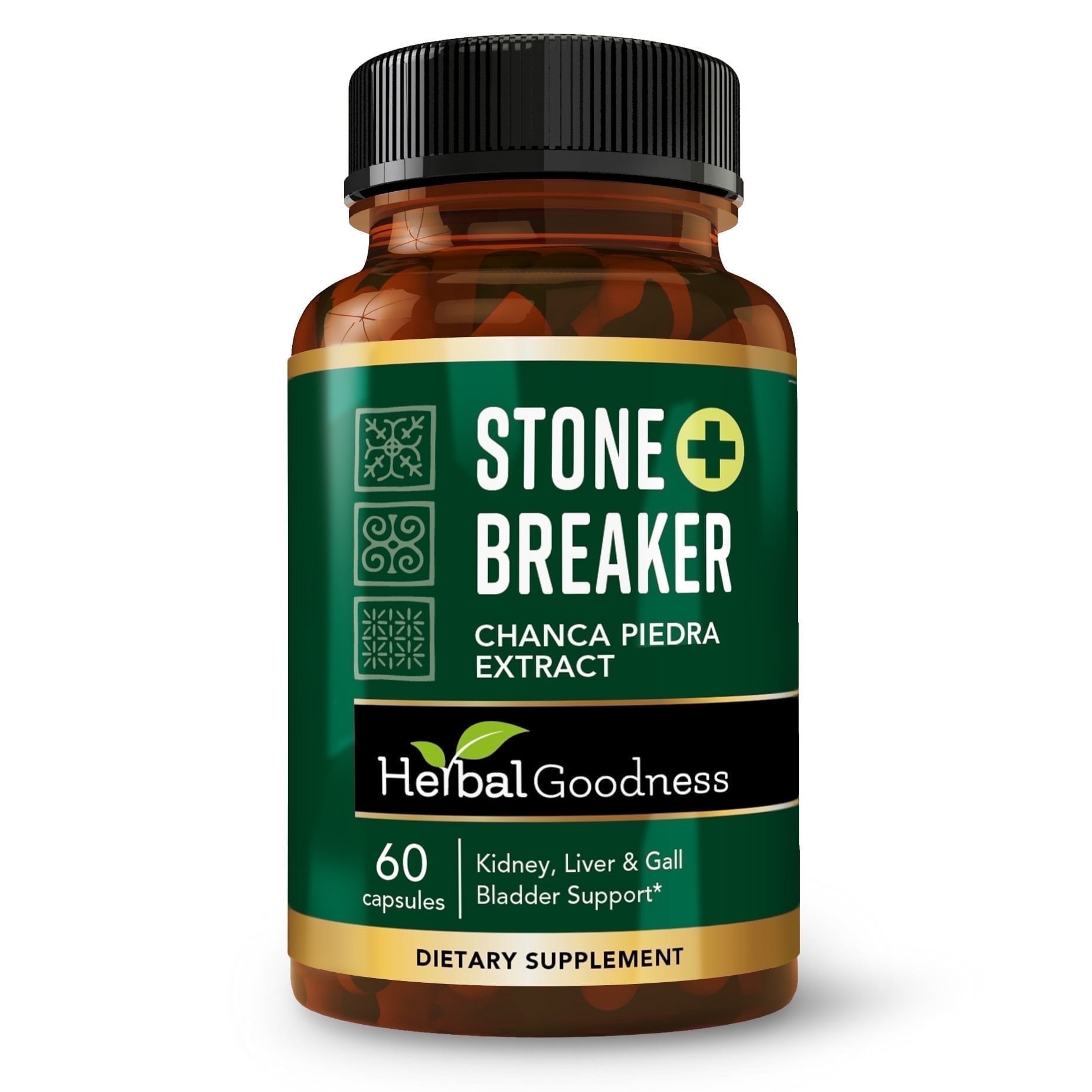 Stone Breaker Chanca Piedra Capsules 60ct, Kidney Stones Dissolver ...