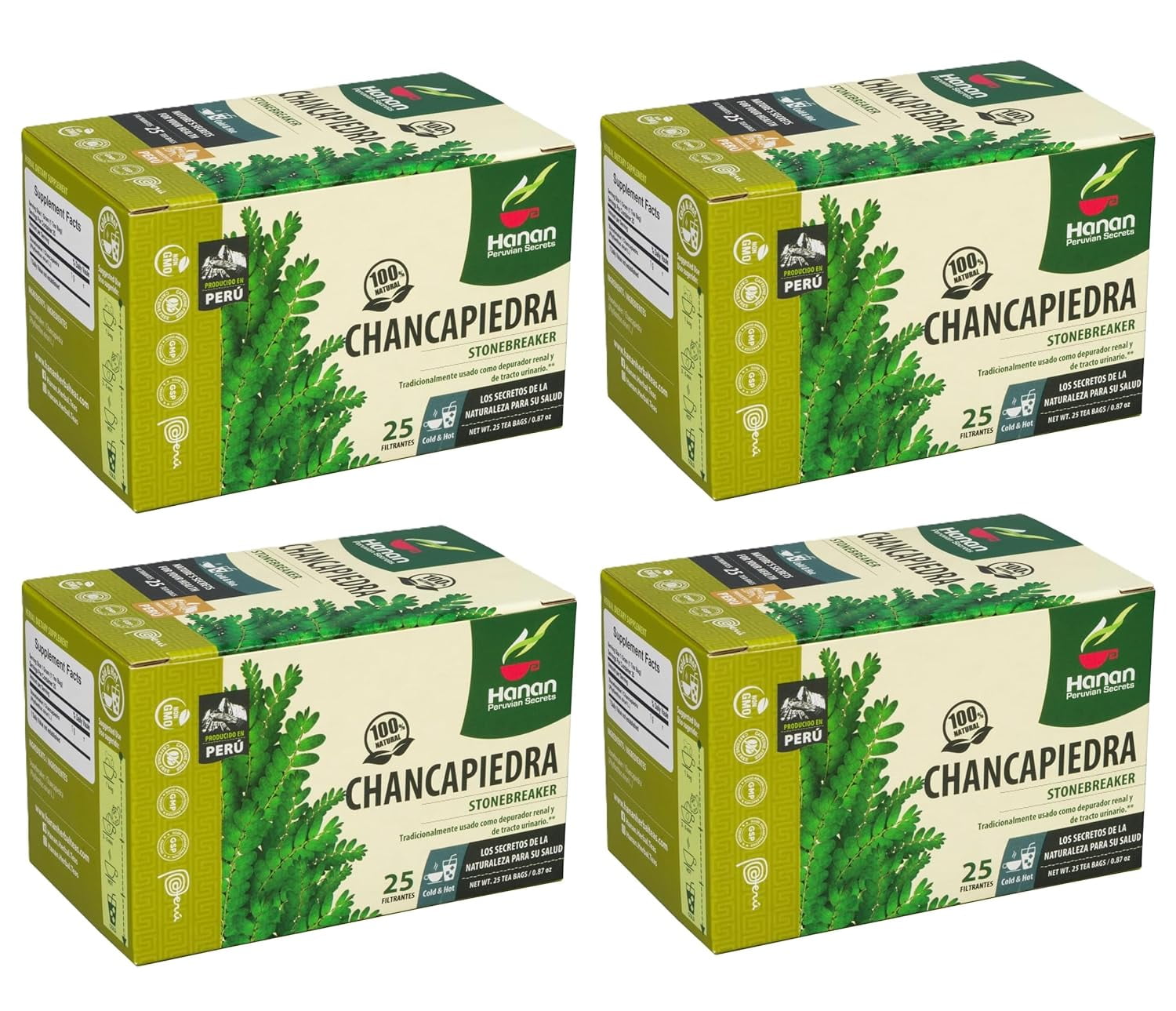 Stone Breaker Chanca Piedra Detox Tea - 100% Natural, Kidney ...